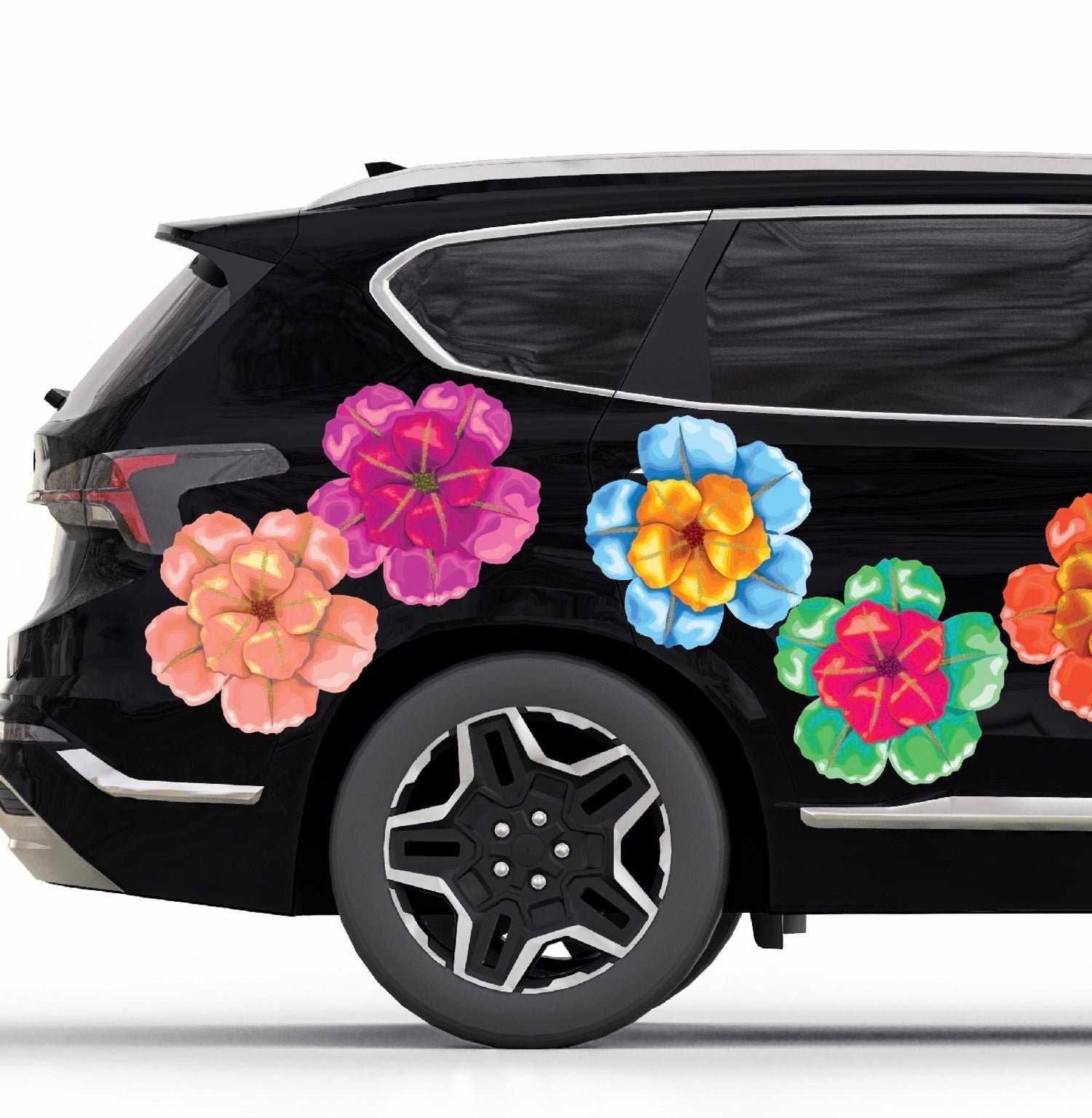 Carnival Pansies Decals -- Cover-Alls Decals